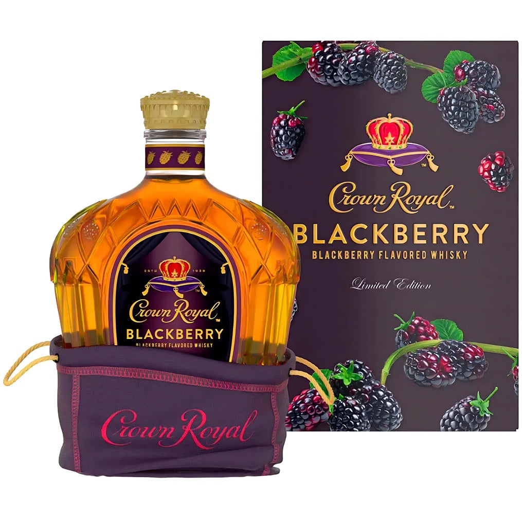 Crown Royal Limited Edition Blackberry Flavored Whisky – Grain & Vine ...
