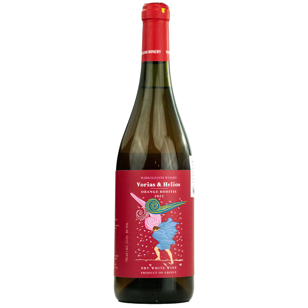 Markogiannis Winery Vorias Helios Roditis Orange – Grain & Vine ...