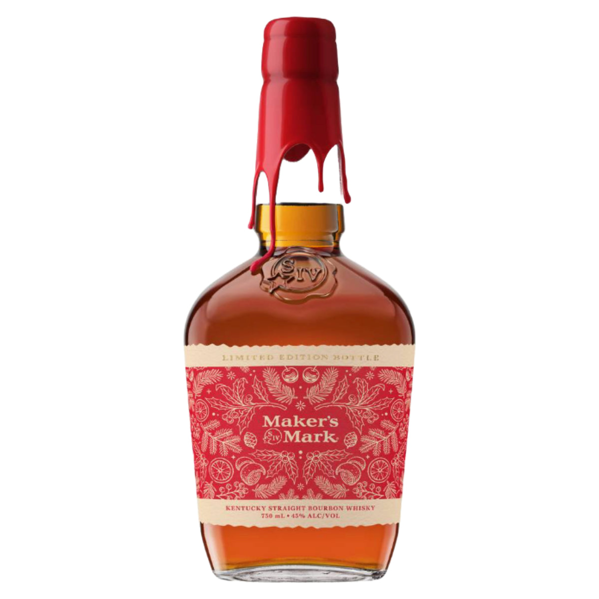 Maker's Mark Holiday Edition Kentucky Straight Bourbon Whiskey – Grain ...