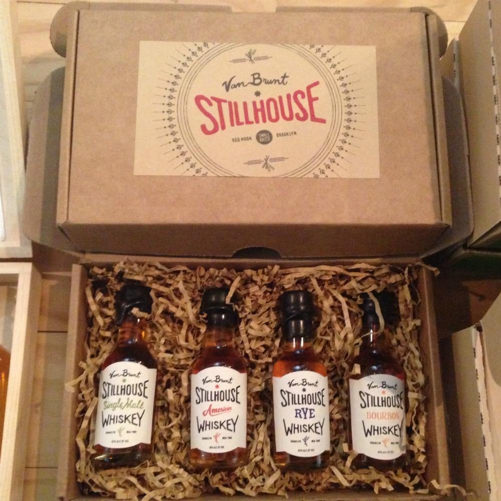 Van Brunt Stillhouse Whiskey 4 Pack 50ml Gift Set – Grain & Vine ...