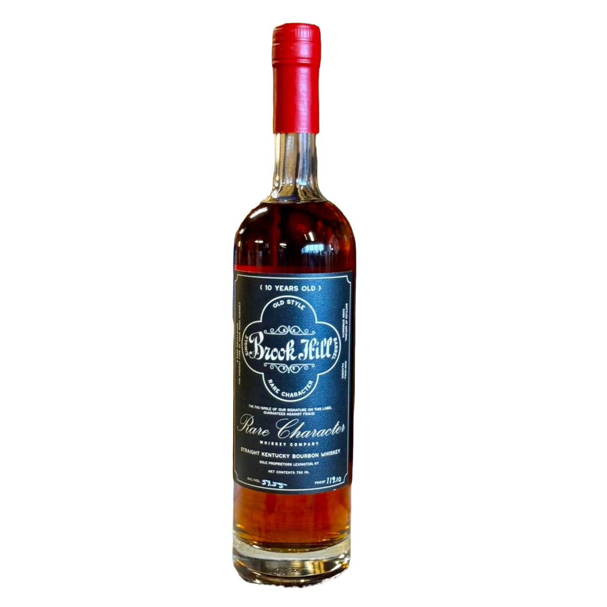 Brook Hill 10 Year Old Kentucky Straight Bourbon Whiskey – Grain & Vine ...